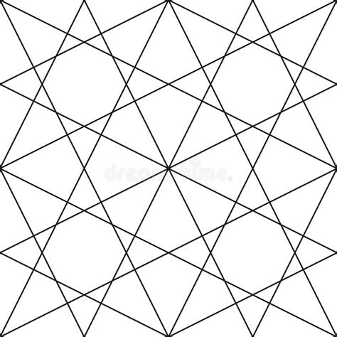 Intersecting Lines Geometric Seamless Pattern Texture Stock Vector Illustration Of Abstract