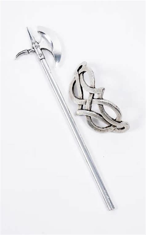 Shield And Axe Hair Stick Witchy And Gothic Accessories