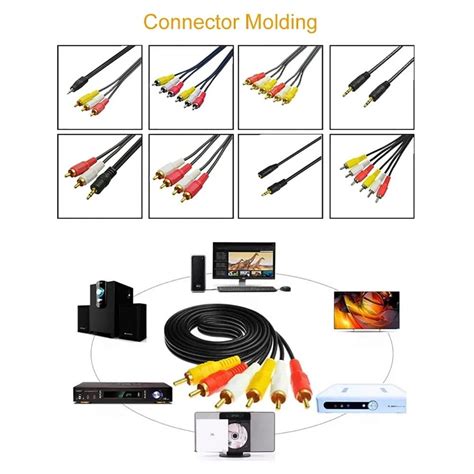 3 Rca To 3 Rca Av Rca Cable Foyun Cables