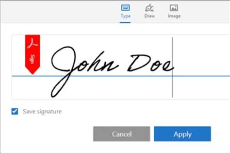 How To Add A Signature To A PDF Document