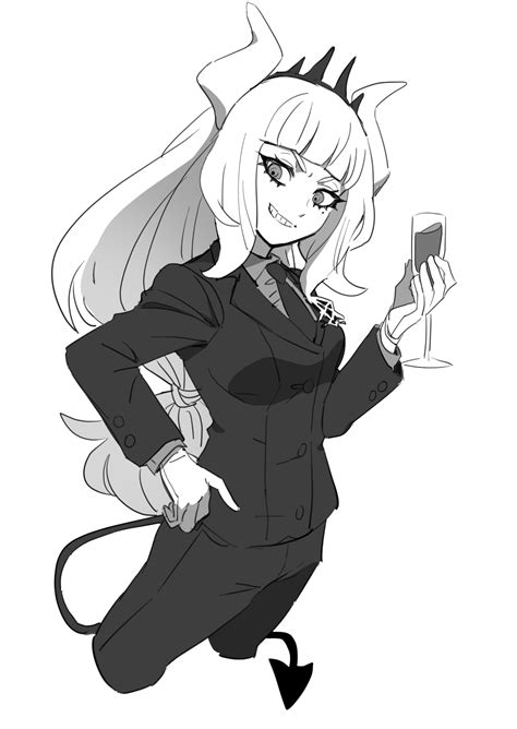 Lucifer Helltaker Drawn By Dedeqwea00000 Danbooru
