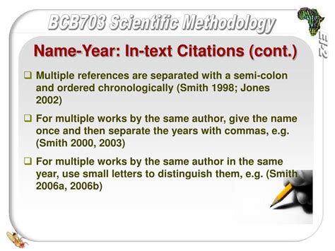 PPT Scientific Writing Referencing CSE Style PowerPoint Presentation ID 213023