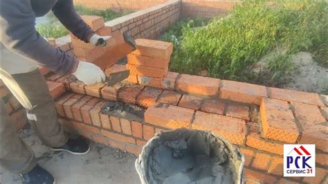 Кладка цокольной части дома Youtube