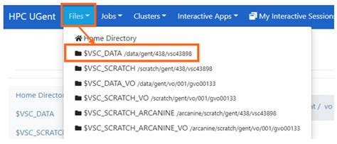 Basic Workflow Example Web Interface E Learning Vib