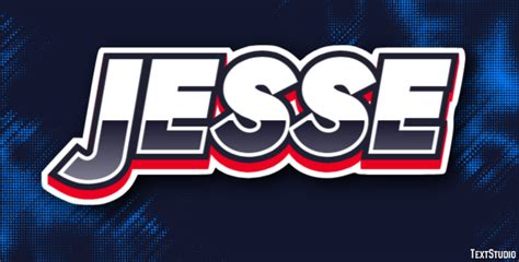 Jesse Text Effect And Logo Design Name