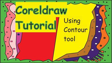 Contour Tool In Coreldraw Youtube
