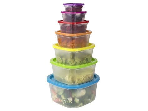 7 Pc Rectangle Storage Container Set