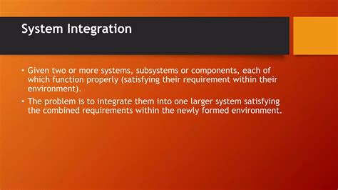 Module Introduction To System Integration Pptx