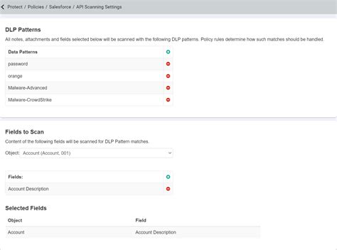 Configuring Api Scanning In Forcepoint Data Security Cloud Sse