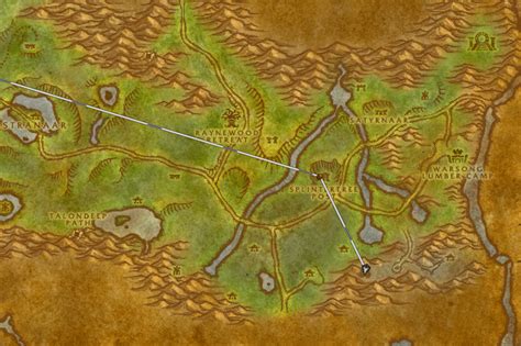 Red Orb Demonic Gateway In South East Ashenvale Demon Fall Ridge R Wowclassic