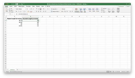 how to round up to the nearest whole number in excel 10xsheets
