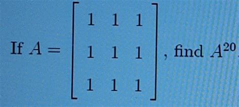 Solved If A Find A Chegg Com