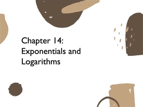 A Level Mathematics Year 1 Exponentials And Logarithms Teaching Resources