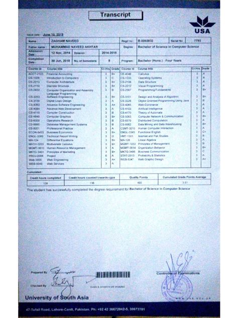 Final Transcript Pdf