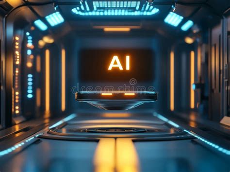 stock 3d development ai brain cloud computing startup big data technology neural network on