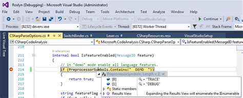 roslyn features patterns branch c 7 how to enable the experimental