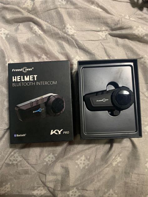 Freedconn Ky Pro Motorcycle Helmet Intercom Bluetooth Headset Talking