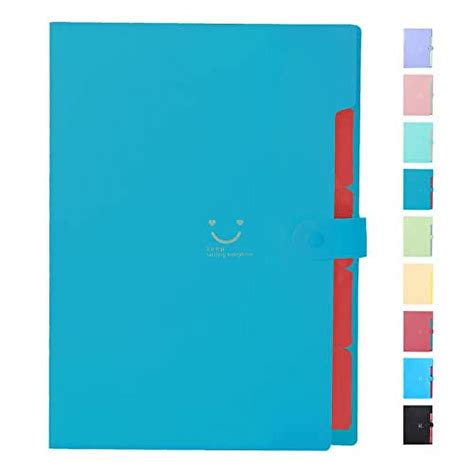 Cloudia Letter A4 Paper Expanding File Folder Pockets Accordion Document Organizer