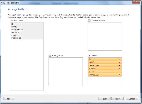 Creating Report Using Report Builder And Oracle Db Part 1 Codeproject