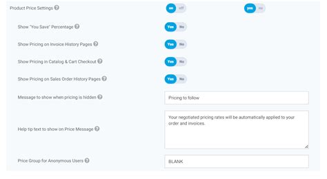 Product Price Settings Cimcloud Help Center