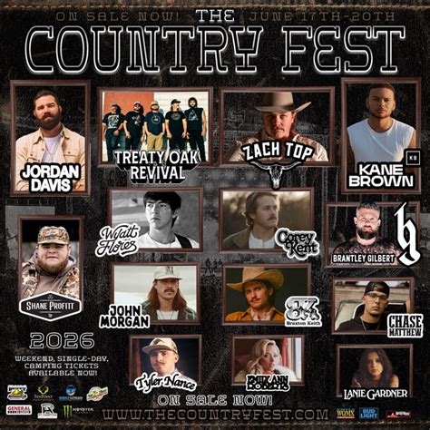 The Country Fest 2026 Tickets North Lawrence Bandsintown