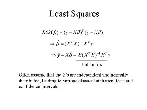 Linear Regression Models Based On Chapter 3 Of