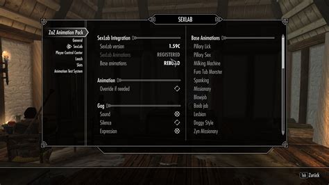 Zaz SexLab Animation Conflict Technical Support SexLab Framework LoversLab