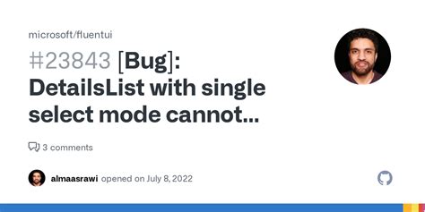 Bug DetailsList With Single Select Mode Cannot Unselect A Row With Keyboard Issue 23843