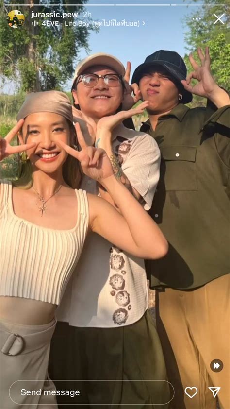 ไม่ใช่พัต ૮₍˶ ˶₎ა On Twitter เพิ่งเห็นง่ะ โจริญกับพี่ปิ้วพี่นาว 🤏🏻