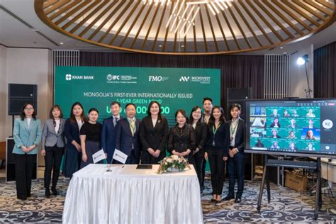 ХААН Банк Монголын анхны Ногоон бондыг олон улсын зах зээлд гаргаж хөрөнгө татлаа Мэдээ