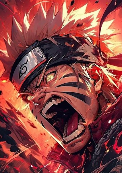 Naruto Uzumaki Posters Prints By Blunana Rilla Printler