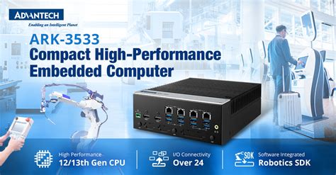 Advantech Launches Ark 3533—a Compact High Performa 研华