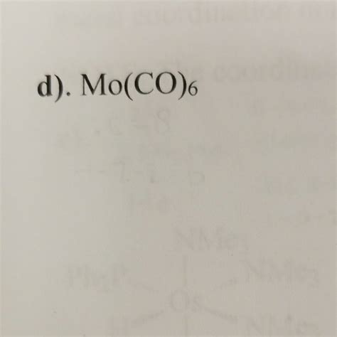 Solved Write ALL Possible D Electron Configurations For The Chegg Com