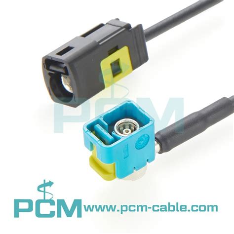 Customized Fakra Jack To Fakra Jack Right Angle Cable Assembly Suppliers Manufacturers