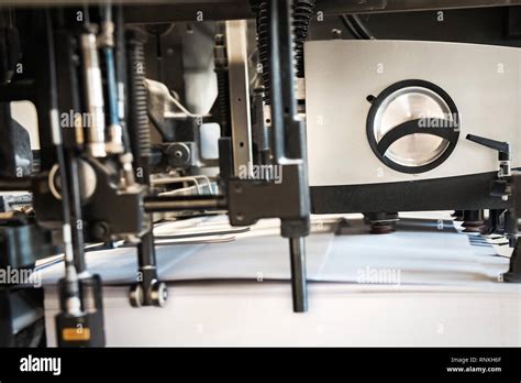 Printing Newspaper High Speed Offset Stock Photo Alamy