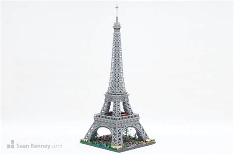 Sean Kenney Art With LEGO Bricks Eiffel Tower