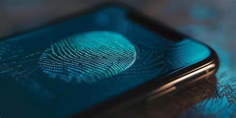 Premium Photo Enhancing Smartphone Cybersecurity For Personal Banking With Biometric