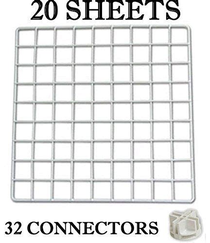Candc Build Your Own Cage Components White Starter Kit 20 Panels And 32