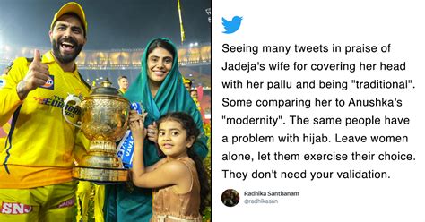 Rivaba Jadeja Touching Her Husbands Feet Is Her Choice