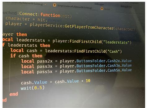 When Pressed On The Button It Is Not Going 0 Scripting Support