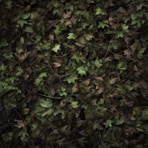Premium Ai Image Forest Floor Texture