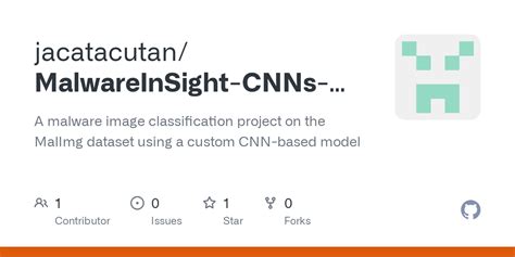 Github Jacatacutan Malwareinsight Cnns For Malware Image Classification A Malware Image
