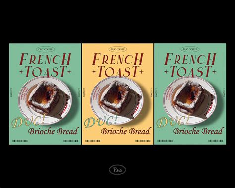 Duc Coffee 베이커리 브랜딩 포스터 전단지·포스터·인쇄물 포트폴리오 크몽