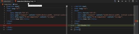 Git I Am Not Able To See The Versions Comparison In The Version