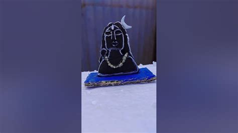 Shiv Ji Made By Clay😍🌸please Subscribe☺🙏clay Short Viral Art Youtube