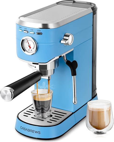 Casabrews Cm5418 Espresso Machine 20 Bar Stainless Steel