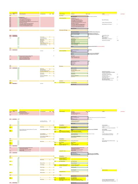 Draaiboek 17 Juni Xlsx Draaiboek Programma Pdf