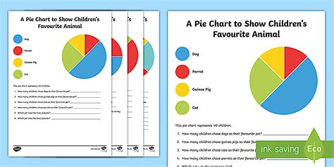 Pie Chart Interpretation Question Cards Teacher Made Pie Chart Interpretation Question Cards Teacher Made