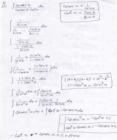 Integrals Ml Aggarwal Isc Class 12 Understanding Apc Maths Solutions Icsehelp