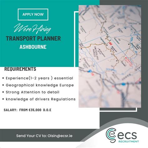 Oisin Ennis Joyce On Linkedin Jobopportunity Hiring Transportplanner Logistics
